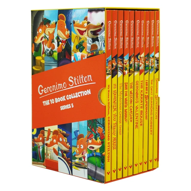 GERONIMO STILTON : The 10 Books Collection Series 5 - Ages 5-8 ...