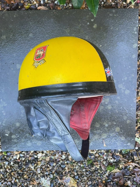 1960’S AGV CRASH HELMET SIZE 7 1/4 LIKE EVEROAK STADIUM KANGOL £59.99 ...