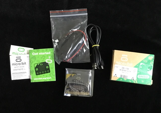 GEEEKPI BBC MICRO:BIT V2.2 Board with Micro USB Cable and Battery ...