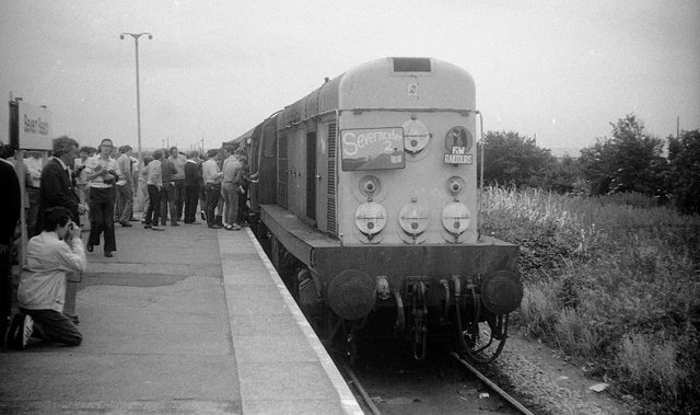 ORIGINAL 35MM RAILWAY B/W Neg Class 20 20022 Severn Beach 30 6 85 ...