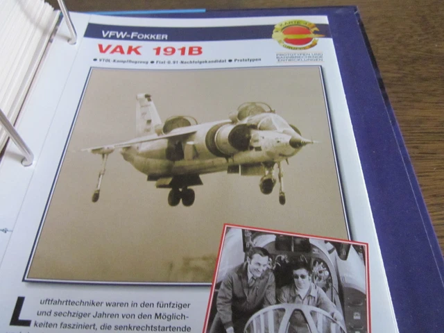 FASZINATION 16 47 VFW Fokker VAJ 191B VTOL Kampdflugzeug Prototypen EUR ...