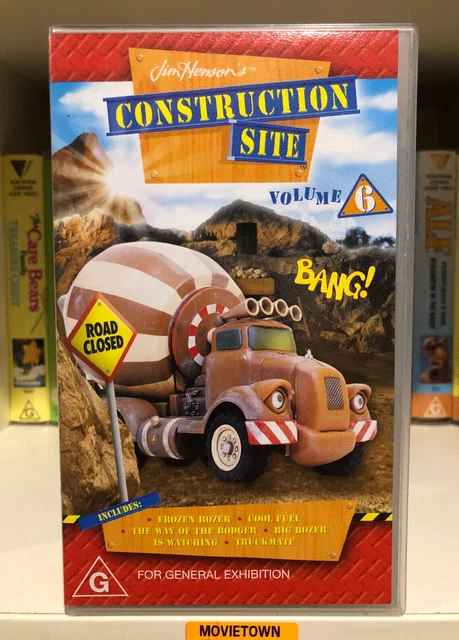 CONSTRUCTION SITE VOL 6 - JIM HENSON - VHS $29.95 - PicClick AU