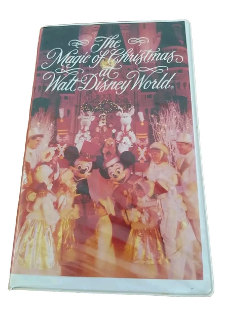 THE MAGIC OF Christmas at Walt Disney World VHS Resort Video £9.49 ...