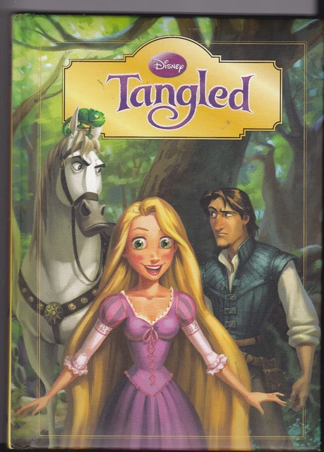 DISNEYS TANGLED PADDED Book Disney Rapunzel Kids £7.99 - PicClick UK