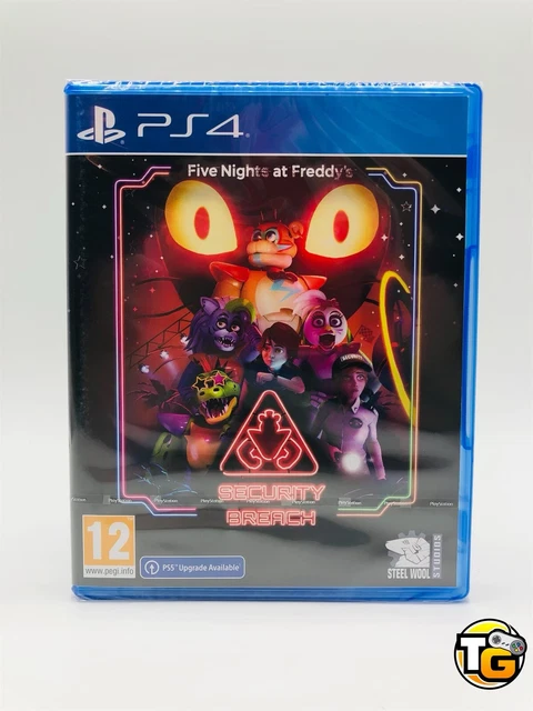FIVE NIGHTS AT Freddy's Security Breach PS4 (Disc Version) NEW ...