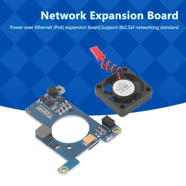 NETWORK CONTROL MODULE Complete PCBA Network Expansion Board 802.3af ...