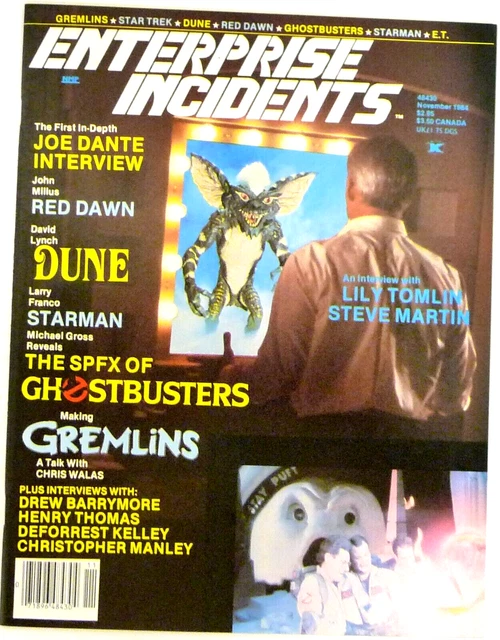 ENTERPRISE INCIDENTS MAGAZINE Issue 23 November 1984 Star Trek Dune ...
