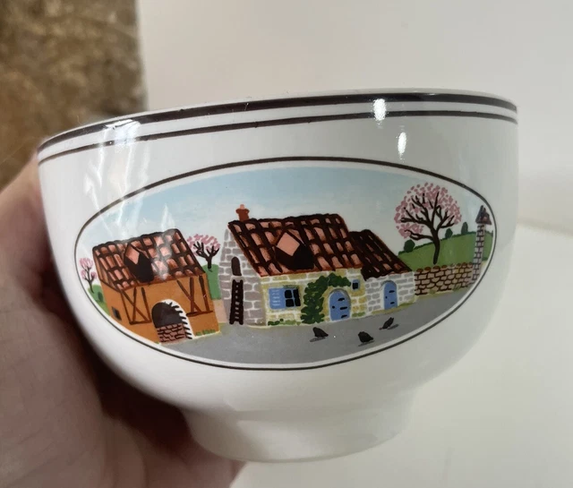 RARE BOL VILLEROY & BOCH DESIGN NAIF décor LAPLAU Collection DÉCO EUR ...