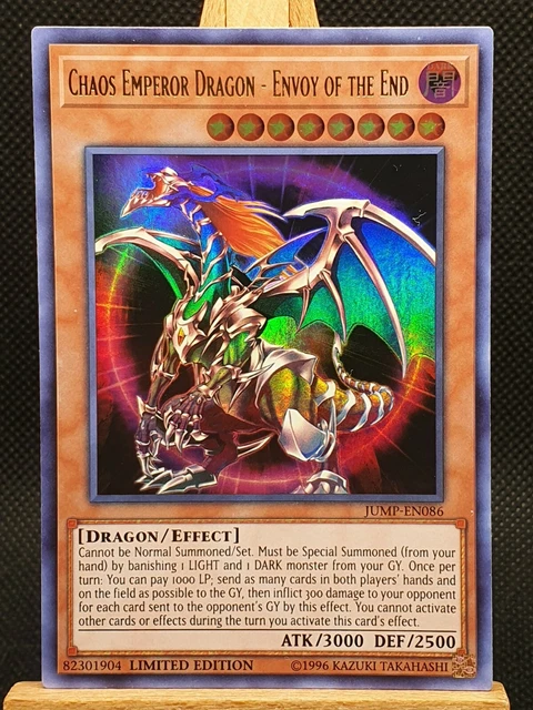 YU-GI-OH! CHAOS IMPERATORDRACHE Gesandter des Endes ULTRA RARE JUMP ...