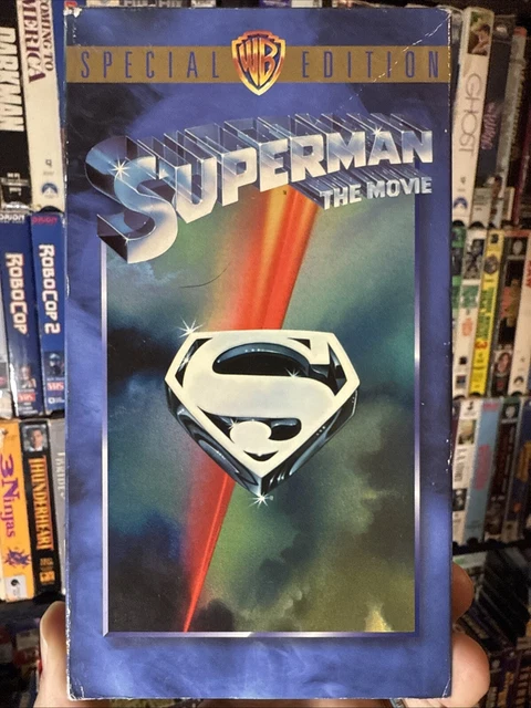 SUPERMAN THE MOVIE 1978 VHS Rare Special Edition £5.83 - PicClick UK