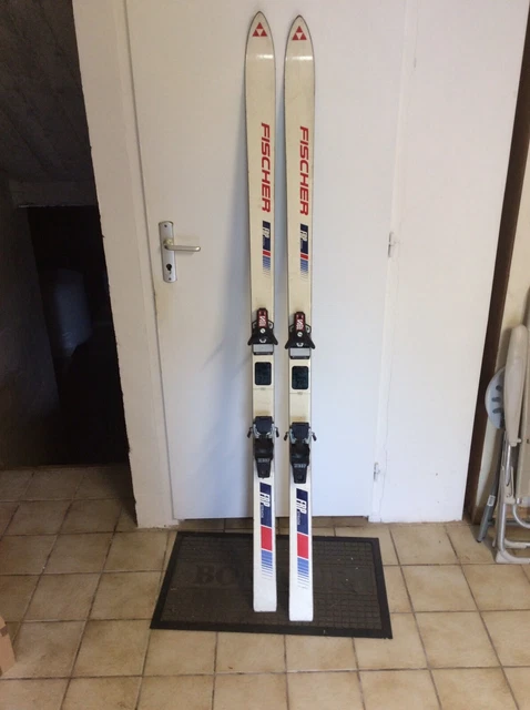 ANCIEN SKIS FISCHER FRP STRADA 175cm/Fixations Salomon S337/Chalet ...
