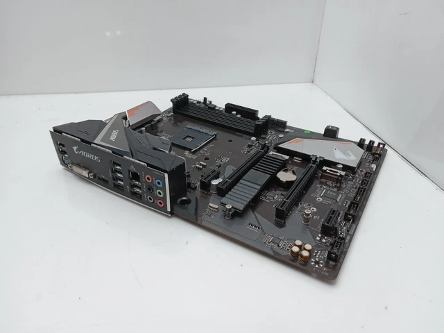 GIGABYTE B450 AORUS Elite Socket AM4 DDR4 M.2 ATX Motherboard £59.99 ...