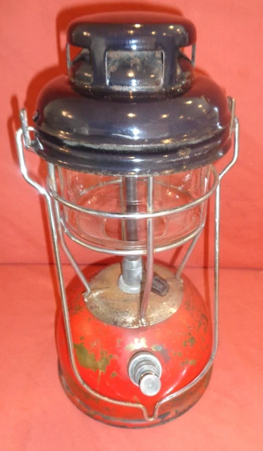 VINTAGE TILLEY GUARDSMAN Lamp X246B Red Stormlight Paraffin Lantern £29.99 - PicClick UK
