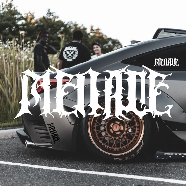 MENACE DECAL (CAR window banner jdm bumper vinyl sticker bad danger ...