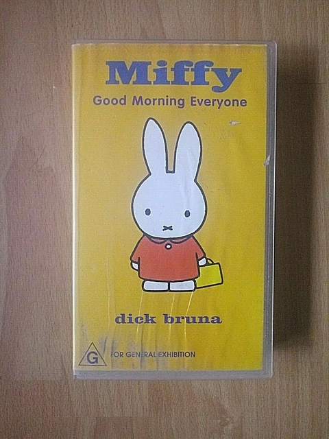 MIFFY - GOOD Morning Everyone VHS Video - Dick Bruna - 6 fun filled ...