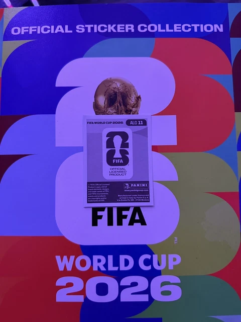 PANINI FIFA WORLD Cup 2026 Sticker Ramiz Zerrouki Algeria ALG 11 ...