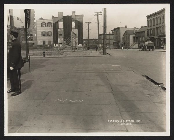 BUSHWICK AVENUE AND Maujer Street Brooklyn New York 1920s Old Photo 2 ...