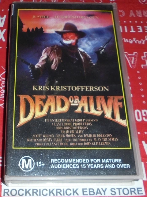 DEAD OR ALIVE Vhs Rare (Kris Kristofferson) Ex-Rental £6.18 - PicClick UK