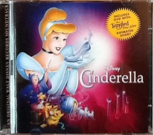 DISNEY'S CINDERELLA SOUNDTRACK w/bonus Tangled Ever After DVD (CD) EUR ...