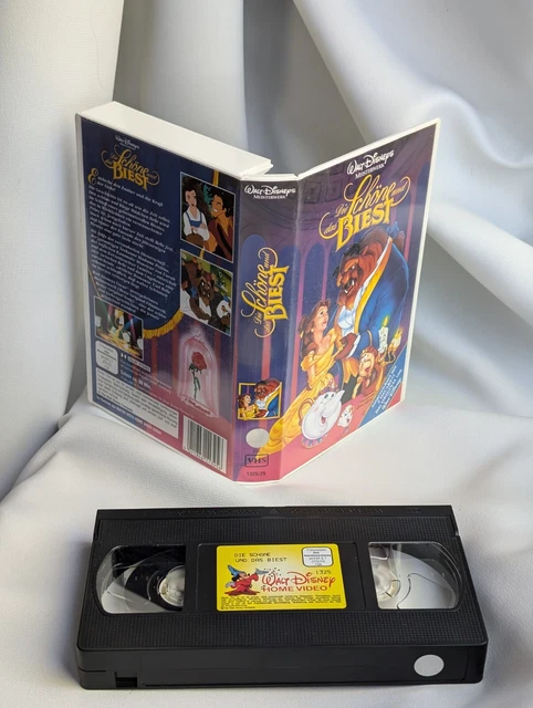 WALT DISNEY DIE Schöne und das Biest Meisterwerk VHS 1325/25 Hologramm Diamond EUR 399,00 ...