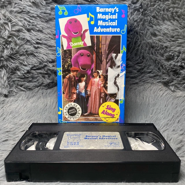 BARNEY - BARNEYS Magical Musical Adventure VHS 1993 Classic Kids ...