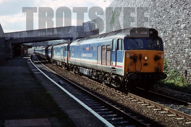 35MM SLIDE BR British Railways Diesel Loco Class 50 50017/005 ...