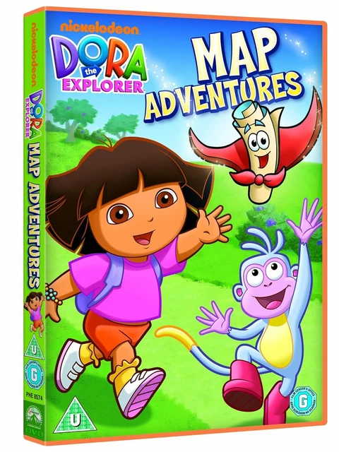 DORA THE EXPLORER: Dora's Map Adventure (DVD) Dora the Explorer-Dora S ...