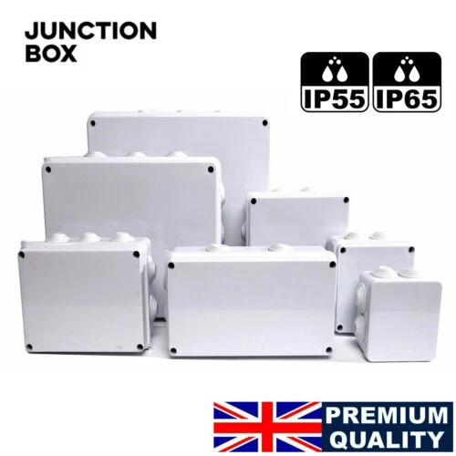 IP65 WATERPROOF JUNCTION Box Enclosure Terminal Electric Cable ...