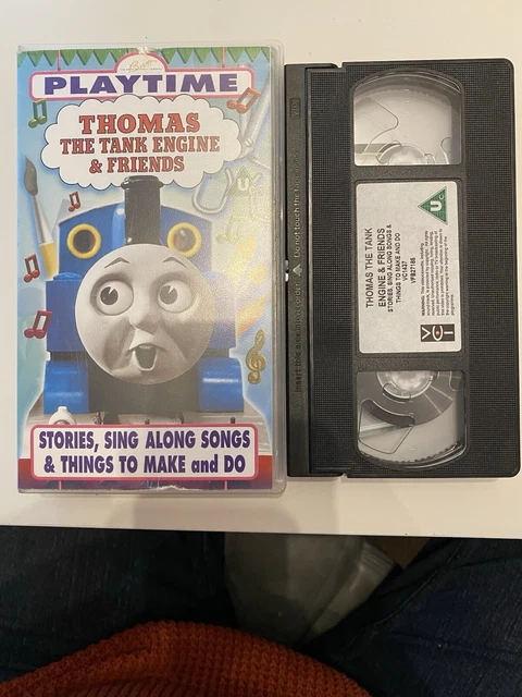 PLAYTIME THOMAS THE Tank Engine And Friends Vhs Video Complete With Poster £14.99 - PicClick UK