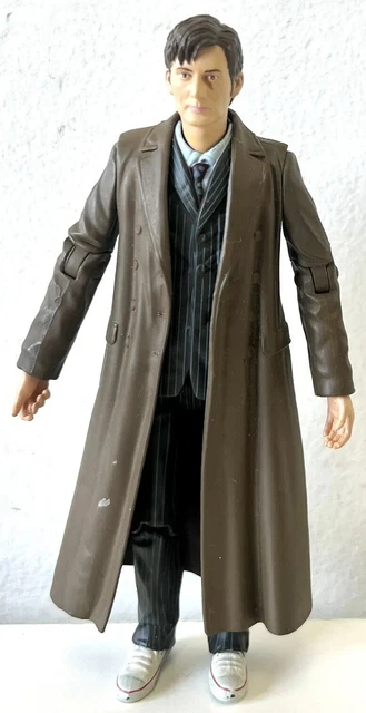 10TH DOCTOR DR Who Modellino giocattolo David Tennant BBC 2004 trench ...