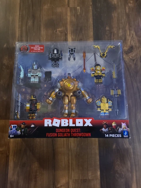 ROBLOX ACTION COLLECTION - Dungeon Quest: Fusion Goliath Throwdown New ...