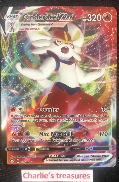 CARTE POKEMON - Pyrobut Vmax - 019/072 - Destinées Radieuses - US ... CARTE POKEMON - Pyrobut Vmax - 019/072 - Destinées Radieuses - US ...