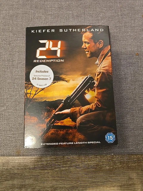 24 REDEMPTION EXTENDED Version (2008) Kiefer Sutherland Cassar DVD ...