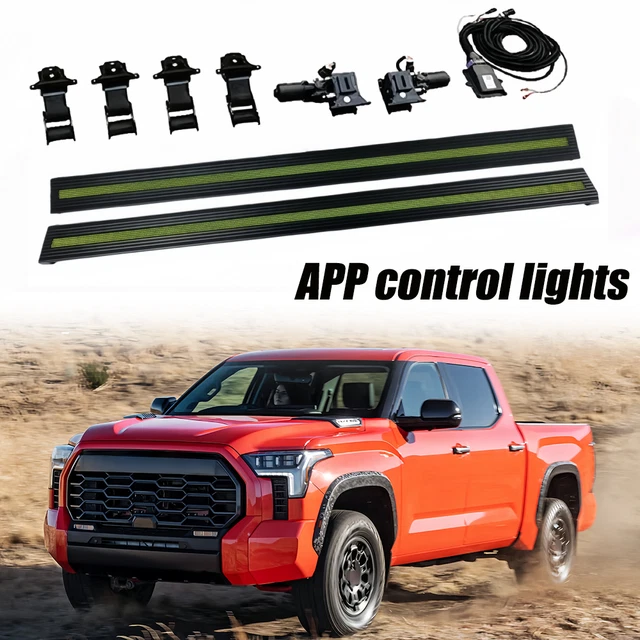POWER RUNNING BOARD Side Step Fit for Toyota Tundra 2022-2026 Electric ...