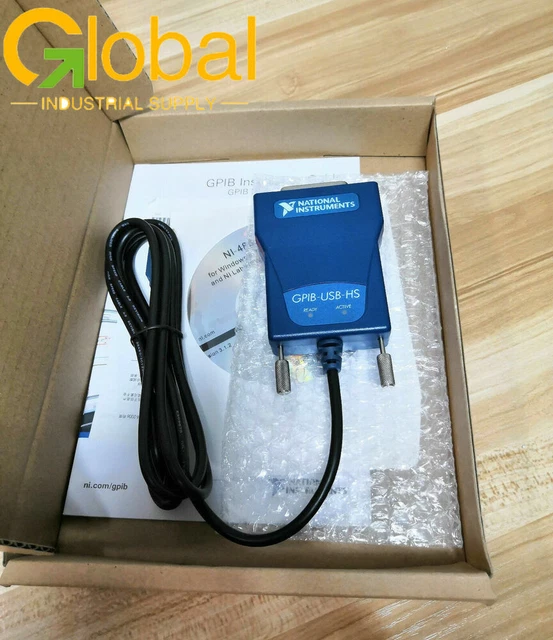 USB INTERFACE ADAPTER National Instrumens NI GPIB-USB-HS controller ...