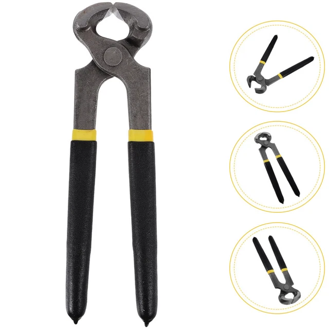 MÉTAL NAIL EXTRACTEUR Pince Coupante Fil Pince Cutter Démolition Bar ...