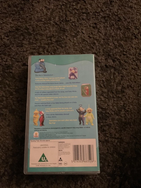 TELETUBBIES - MUSICAL Playtime VHS Video Tape Cassette Vintage Children ...