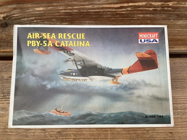 MINICRAFT MODEL KITS Air-Sea Rescue PBY-5A Catalina 1:144 Plastic Model ...