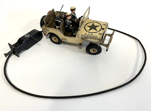 RARE ORIGINAL VINTAGE 1940’s Arnold Willys Jeep German Wind Up Fully ...
