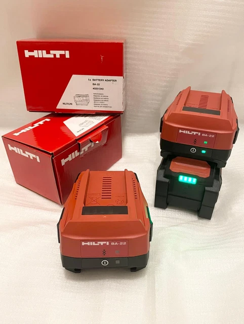 HILTI NURON BATTERIEADAPTER BA-22 box Hilti Adapter EUR 119,90 ...