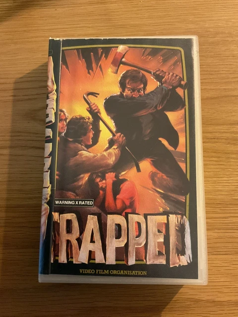 TRAPPED PRE CERT VHS Video Nerwork Horror VRO £40.00 - PicClick UK