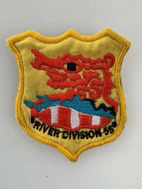 VINTAGE AMERICAN U.S. Vietnam War River Division 55 Riverine Patrol ...
