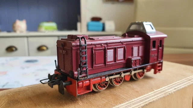 TRIX DIESEL LOCOMOTIVE V36 257 locomotive shunting locomotive model ...