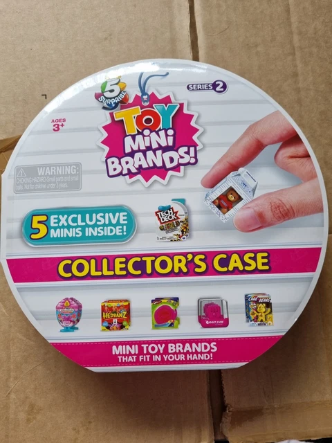 ZURU MINI BRANDS Series 2 Collectors Case w/ 5 Exclusive Minis Inside ...