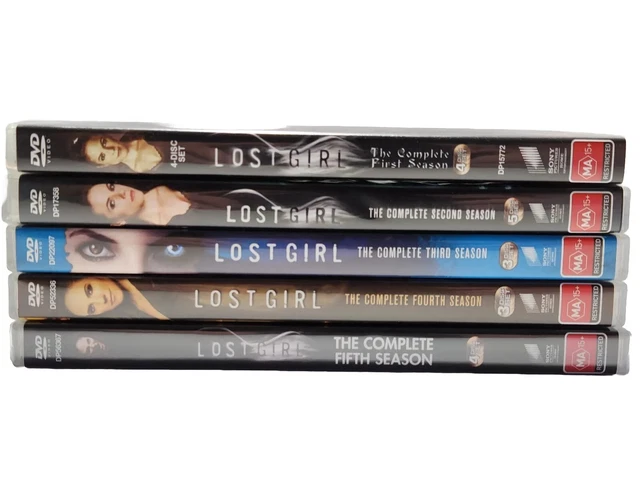 LOST GIRL: SEASON 1-5 Complete DVD Series Box Set Region 4 Like New ...