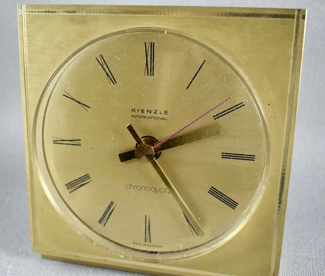 KIENZLE INTERNATIONAL CHRONOQUARTZ 1970’s WEST GERMANY CLOCK £49.00 ...