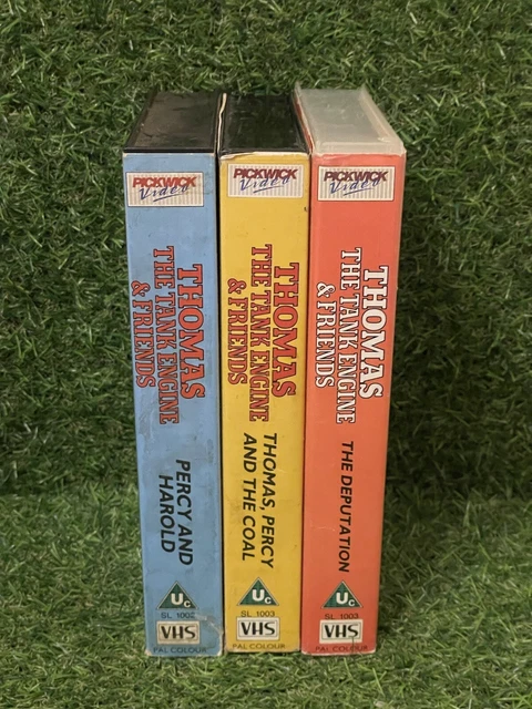 3X VHS VIDEO Tapes Thomas the Tank Engine and Friends Childrens ...