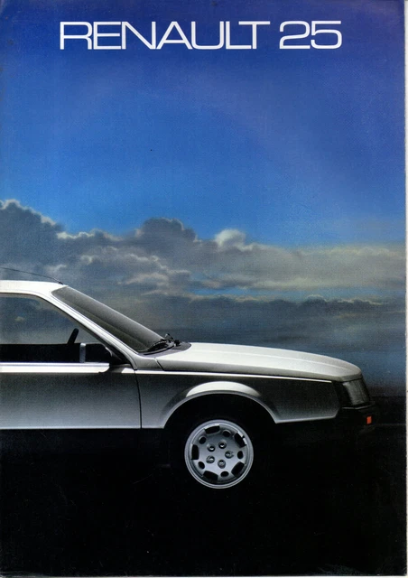 RENAULT 25 R25 V6 Injection Range Advertising Catalogue £13.84 ...