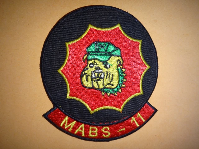 VIETNAM GUERRE PATCH Usmc Marine Air Base Escadron MABS-11 EUR 12,64 ...