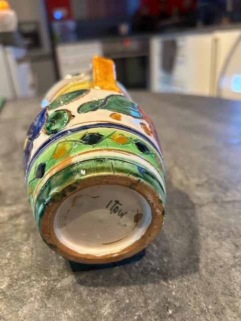 ANCIEN PETIT POT En Terre Cuite Vernissée signé EUR 10,00 - PicClick FR